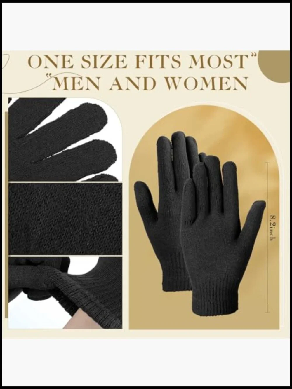 Accessories | Winter Beanies And Gloves Combo Pack Knit Hats And Gloves ...